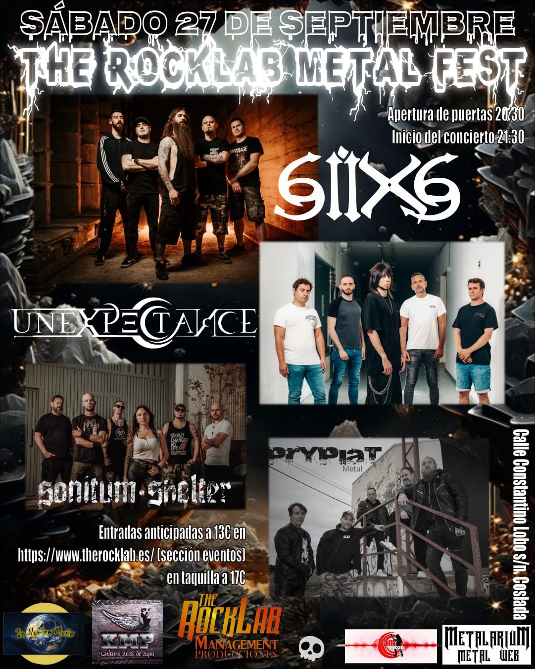 I edición del RockLab Metal Fest en Coslada (Madrid) el día 27 de septiembre de 2025. - Música ...